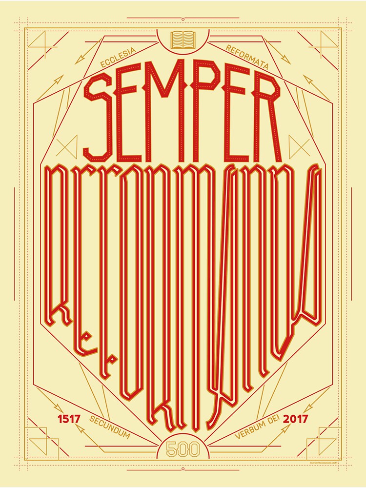 Pegatina «Semper Reformanda: Celebrando el 500 ° Aniversario de la ...