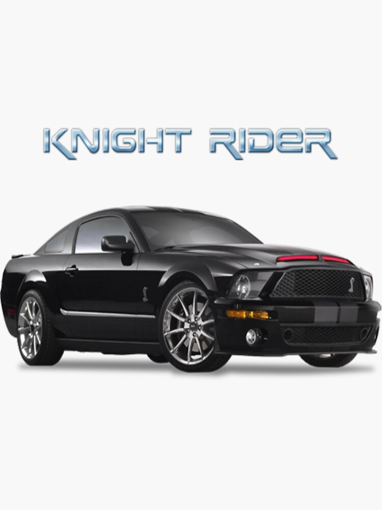 "Knight Rider" Sticker for Sale by killian8921 | Redbubble