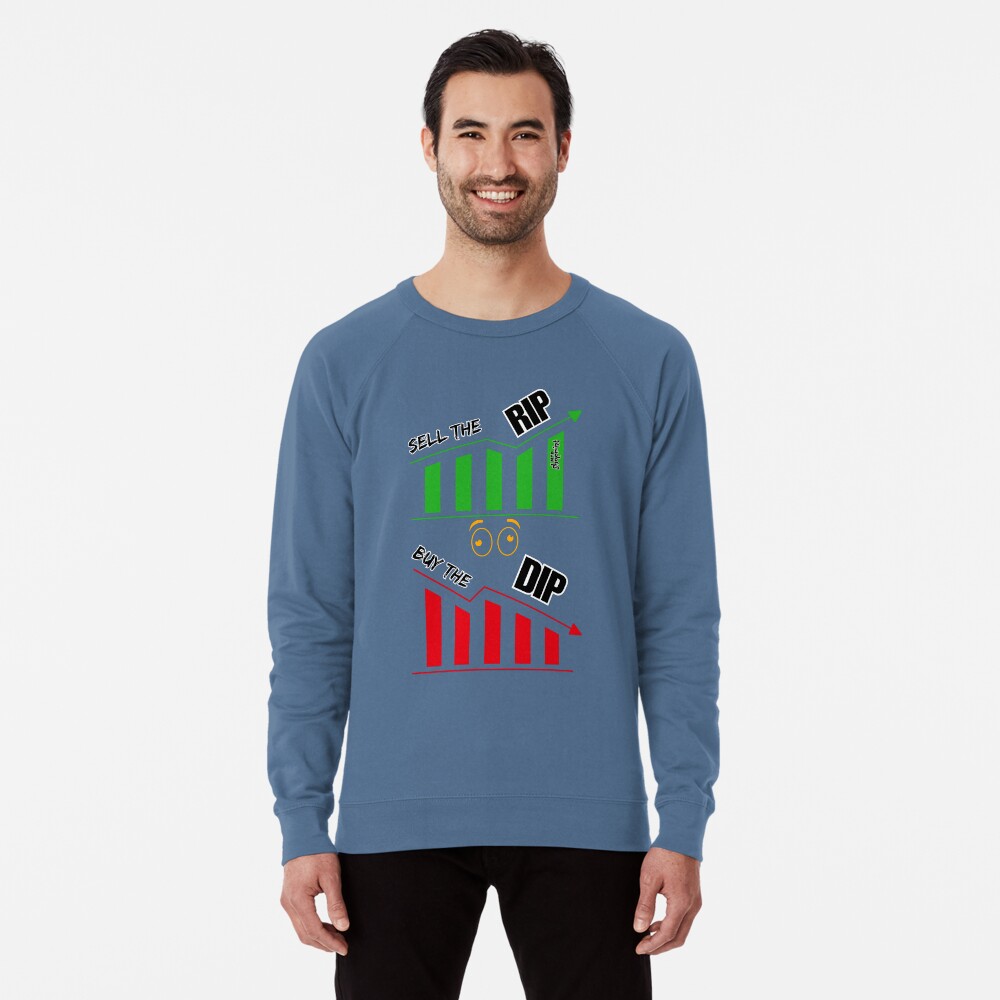 "Buy the Dip Sell the Top Bitcoin Stock Crypto Trading Inspired Shirt ...