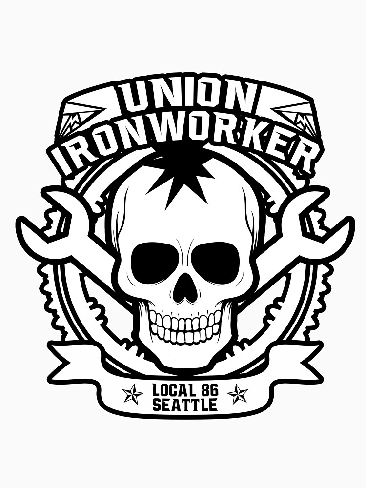 "Union Ironworker Local 86 Seattle" T-shirt by CreativeStrike | Redbubble