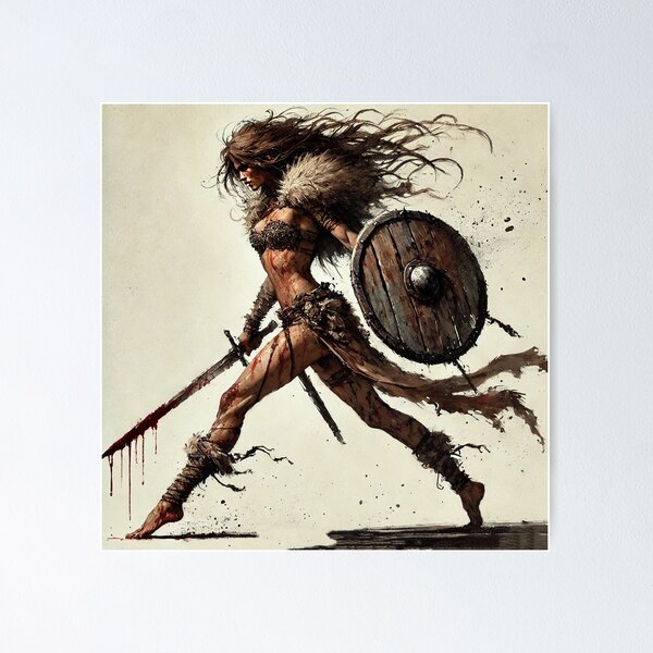 "Red Sonja: Warrior Queen of the Hyborian Age vol.48" Poster for Sale by janarspixels | Redbubble