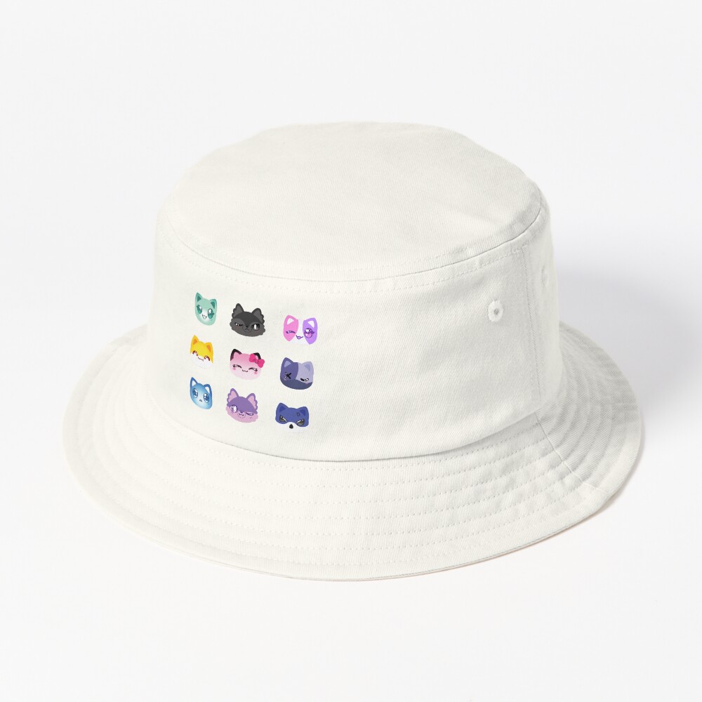 "Aphmau and Friends Meemeow Cat Pattern Version 2" Sticker for Sale by ...