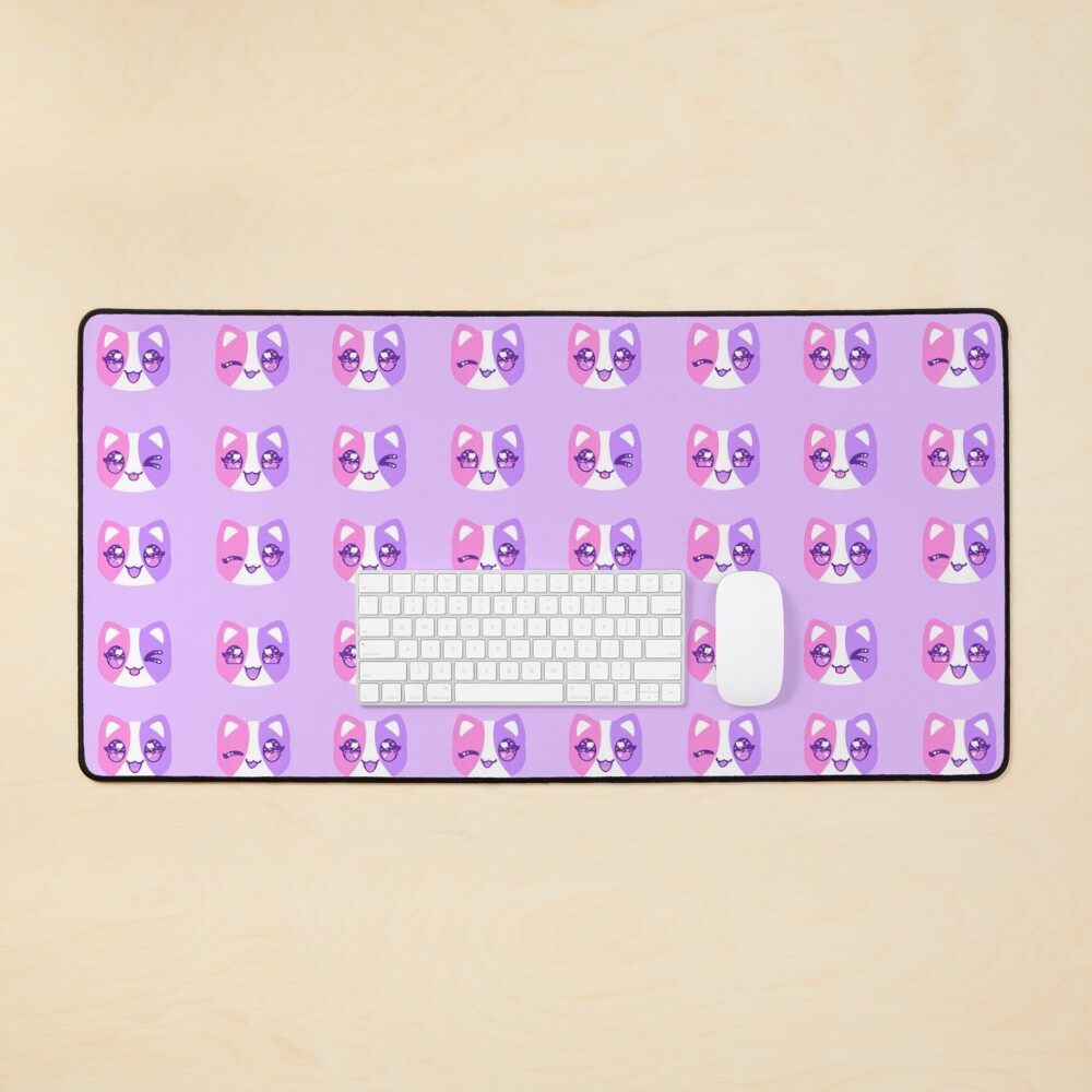 "Cat Aphmau Meemeow Expressions Pattern" Sticker for Sale by ...