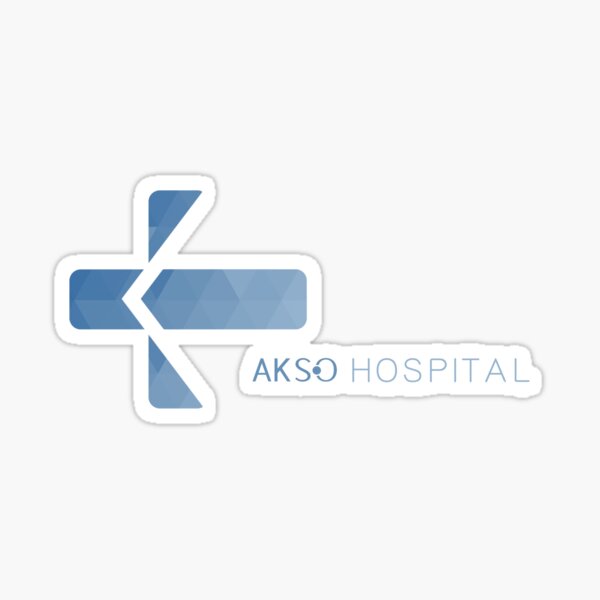 "Deepspace Akso Hospital Logo" Sticker for Sale by rhyscis | Redbubble