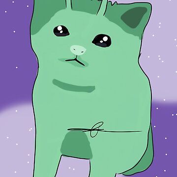 "Vorp cat" Sticker for Sale by MysticRacoon6 | Redbubble