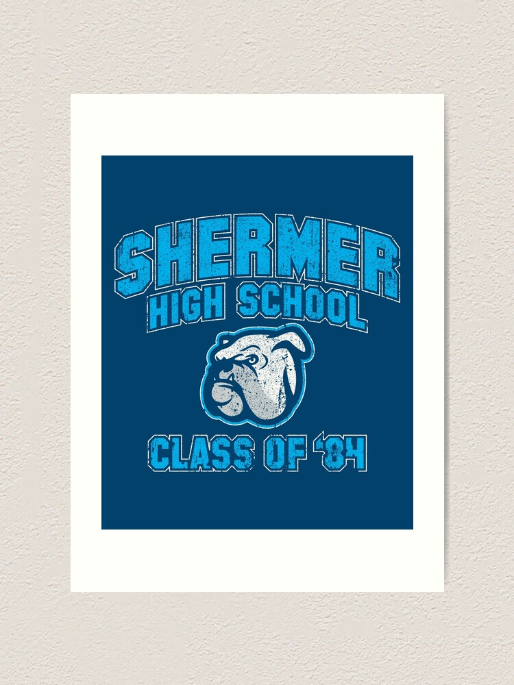 "Shermer High School Class of '84 (The Breakfast Club)" Art Print for ...
