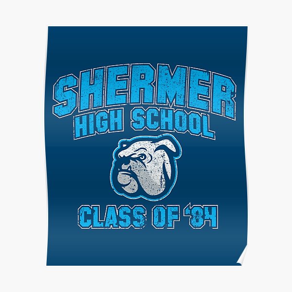 "Shermer High School Class of '84 (The Breakfast Club)" Poster by ...