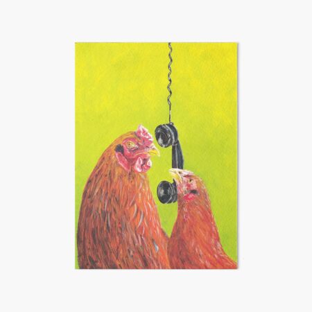 "Hatching a Plot" Art Board Print for Sale by Ruca | Redbubble