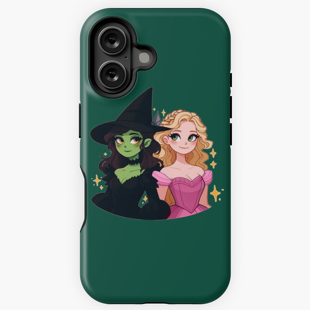 "Elphaba & Glinda Wicked the Musical" Sticker for Sale by NerdiPop ...