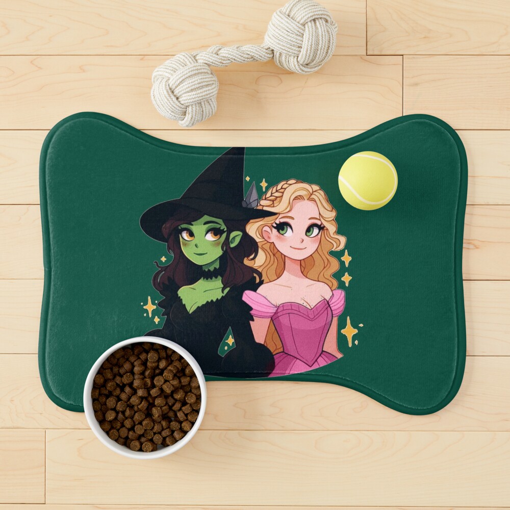 "Elphaba & Glinda Wicked the Musical" Sticker for Sale by NerdiPop ...