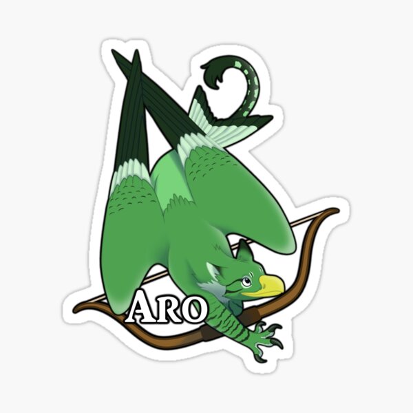 "Aromantic Gryphon" Sticker for Sale by TheGryphon | Redbubble
