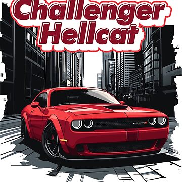 "Challanger Hellcat" Greeting Card for Sale by chesterosul | Redbubble
