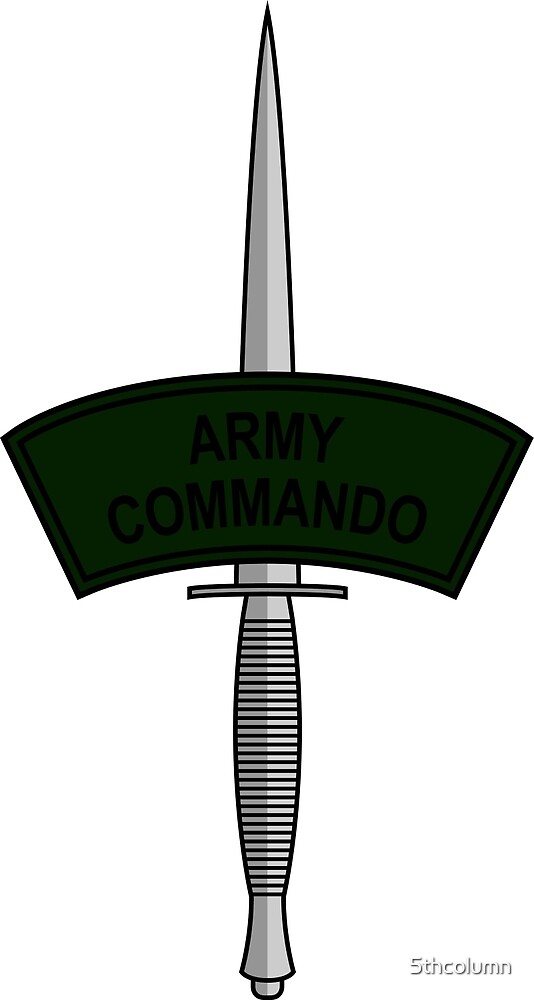 "All Arms Commando AACC - Army" by 5thcolumn | Redbubble