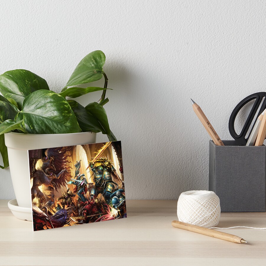 "Ultramarines Battle - Gulliman" Mouse Pad for Sale by BlackHoleShop ...