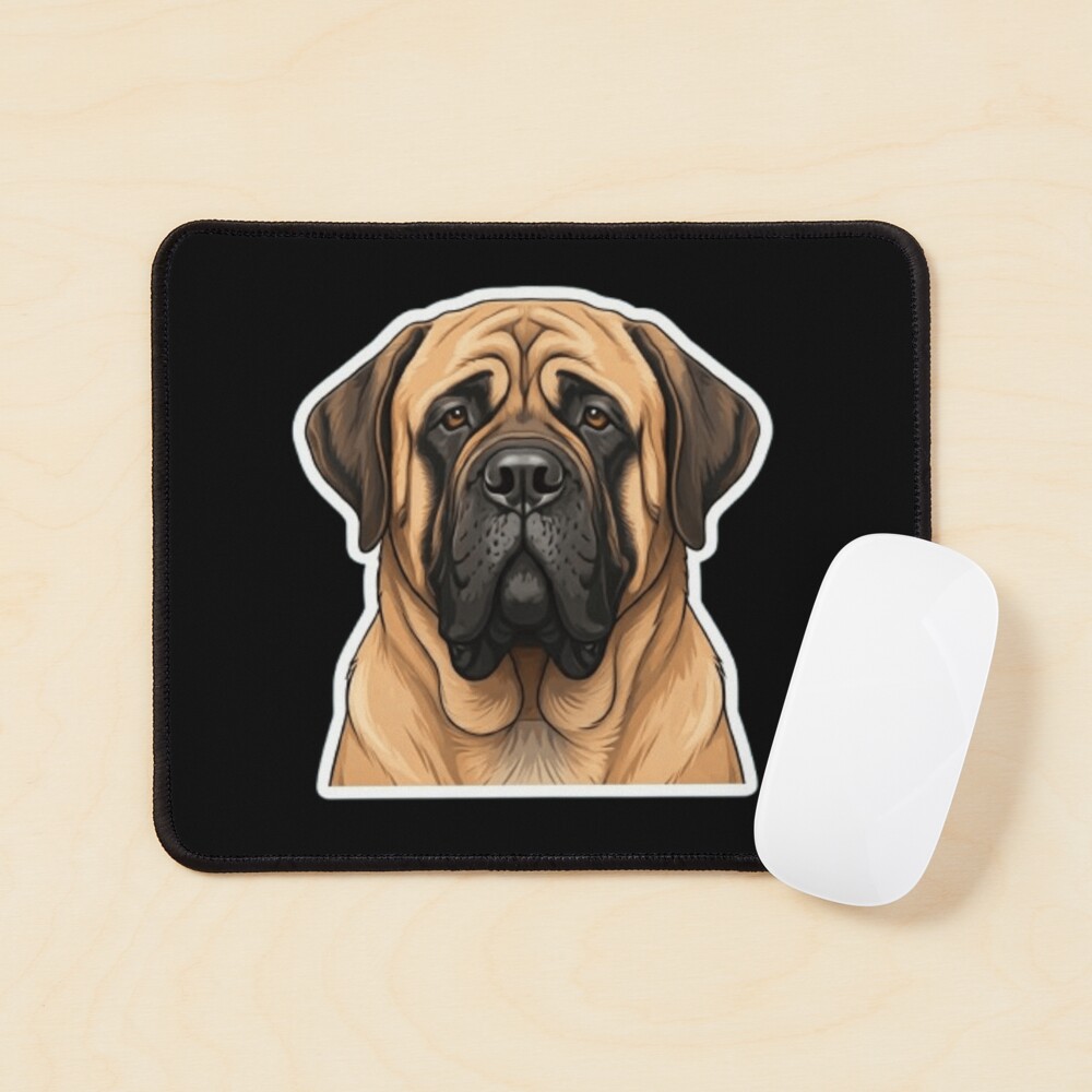 "Majestic Mastiff" Sticker for Sale by StickersRyous | Redbubble