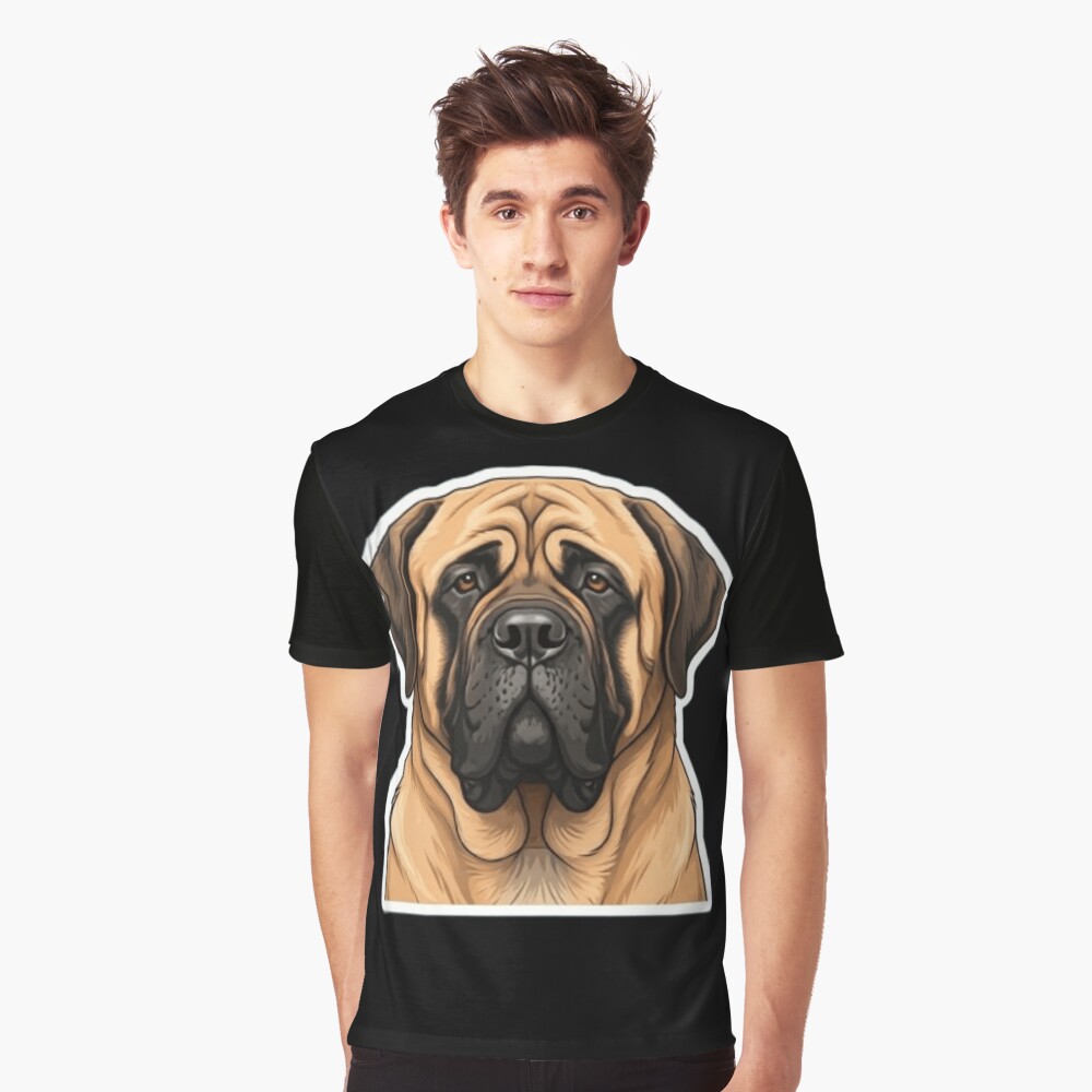 "Majestic Mastiff" Sticker for Sale by StickersRyous | Redbubble