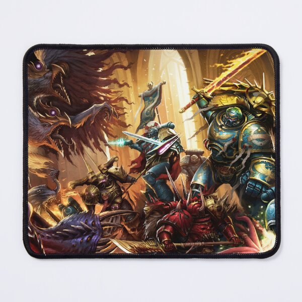 "Ultramarines Battle - Gulliman" Mouse Pad for Sale by BlackHoleShop ...