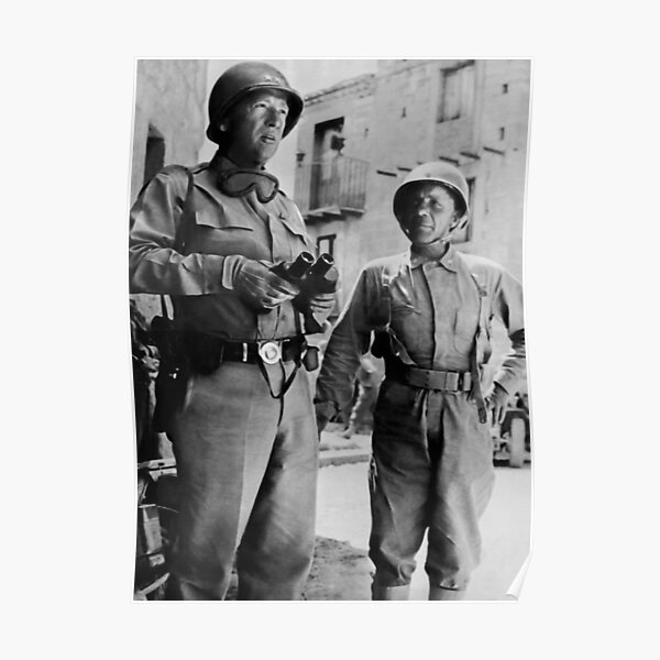 "General Patton and Teddy Roosevelt Jr. - Invasion of Sicily - WW2 ...
