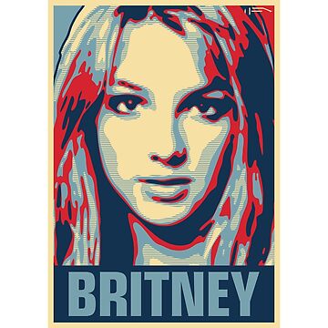 "Britney" Poster for Sale by DAFTFISH | Redbubble