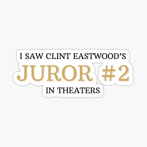 "JUROR THEATERS" Sticker for Sale by filmlust | Redbubble
