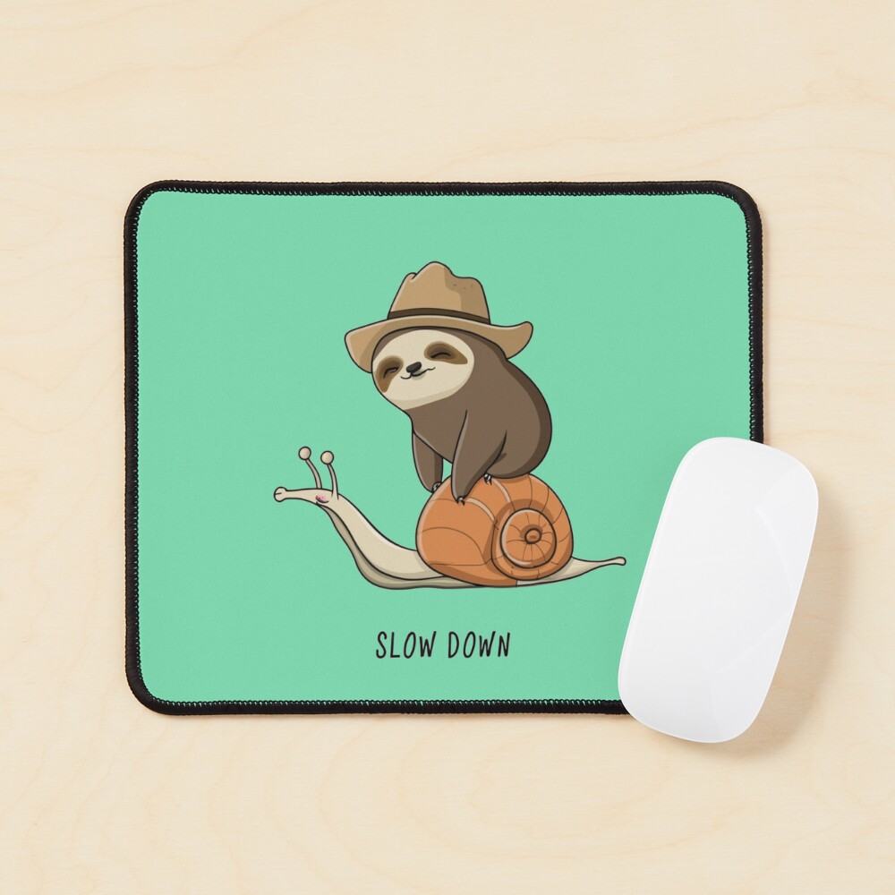 "sloth riding snail cowboy " Sticker for Sale by bukajart | Redbubble
