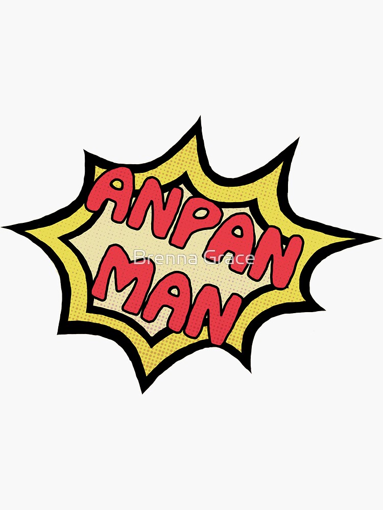 "ANPANMAN" Sticker for Sale by brennamcgatheyy | Redbubble