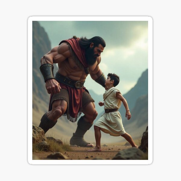 "David and Goliath, Bible, Book of Samuel, King David, Anime, Manga ...