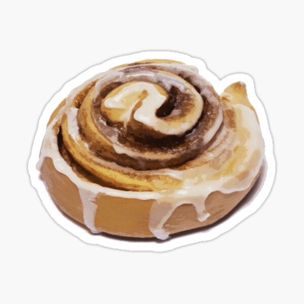 Cinnamon Roll Stickers | Redbubble