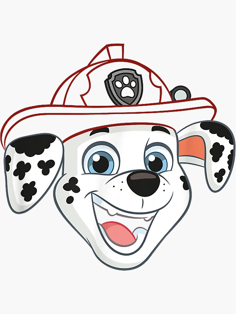 "Paw Patrol Marshall" Sticker for Sale by taukirtushar | Redbubble