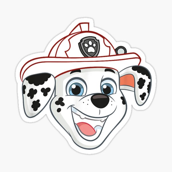 "Paw Patrol Marshall" Sticker for Sale by taukirtushar | Redbubble