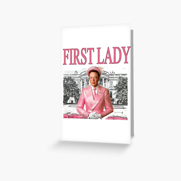 "Funny Elon First Lady, Elonia Musk, Funny Trump Christmas" Greeting ...