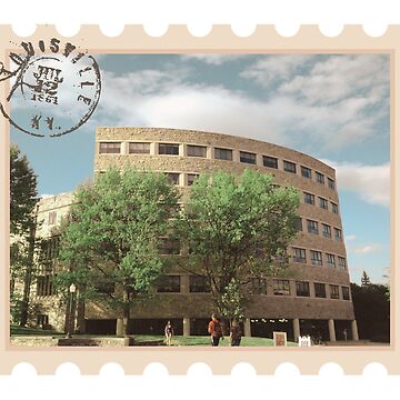 "Newman Library Vintage Stamp Sticker | Virginia Tech " Sticker for ...