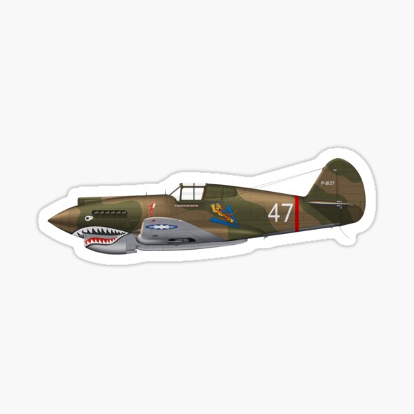 P 40 Warhawk Stickers | Redbubble
