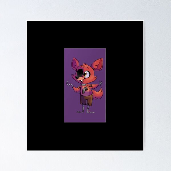 "Foxy The Pirate" Poster for Sale by twee-teez | Redbubble