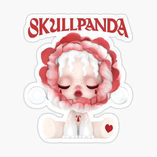 "POP MART Skullpanda Baby Cute 71 By Popmart " Sticker for Sale by POP ...