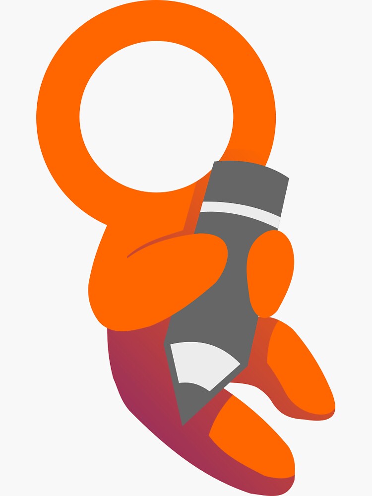 "alan becker tsc inkscape" Sticker for Sale by FallenAngelSalt | Redbubble