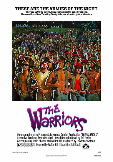 "The Warriors 1979 Remastered USA Poster" Poster by Purakushi | Redbubble