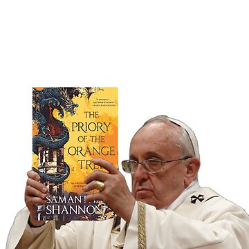 "The Pope holding Priory of the Orange Tree " Sticker for Sale by the ...