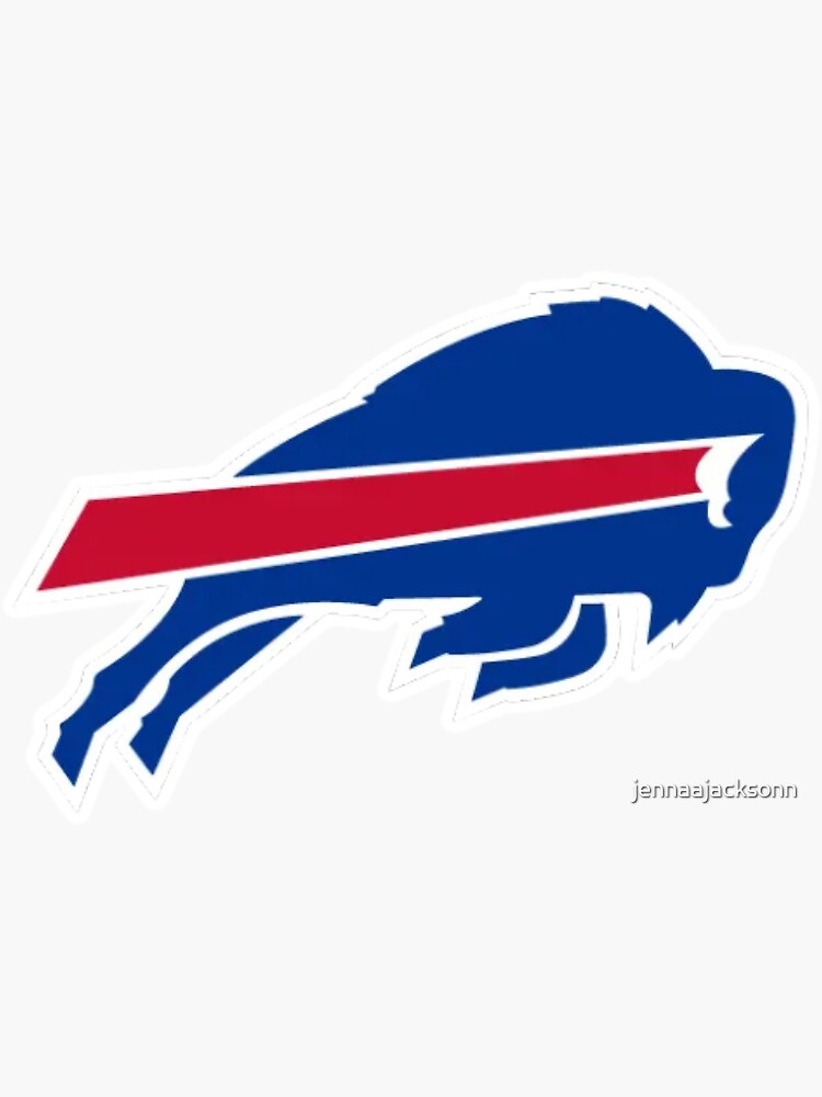 "Buffalo Bills" Sticker for Sale by jennaajacksonn | Redbubble