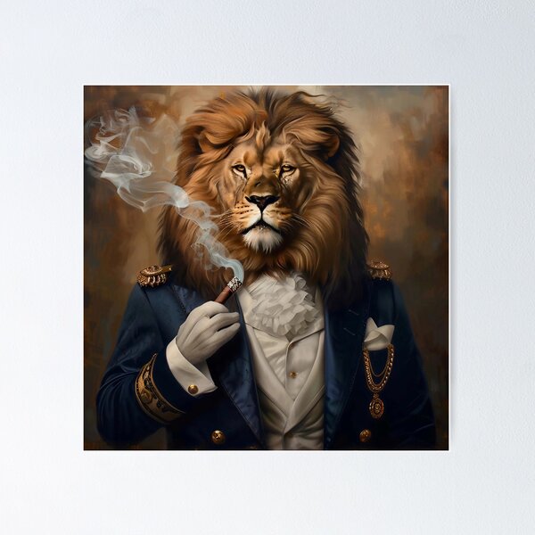 Tumblr Lion Smoking