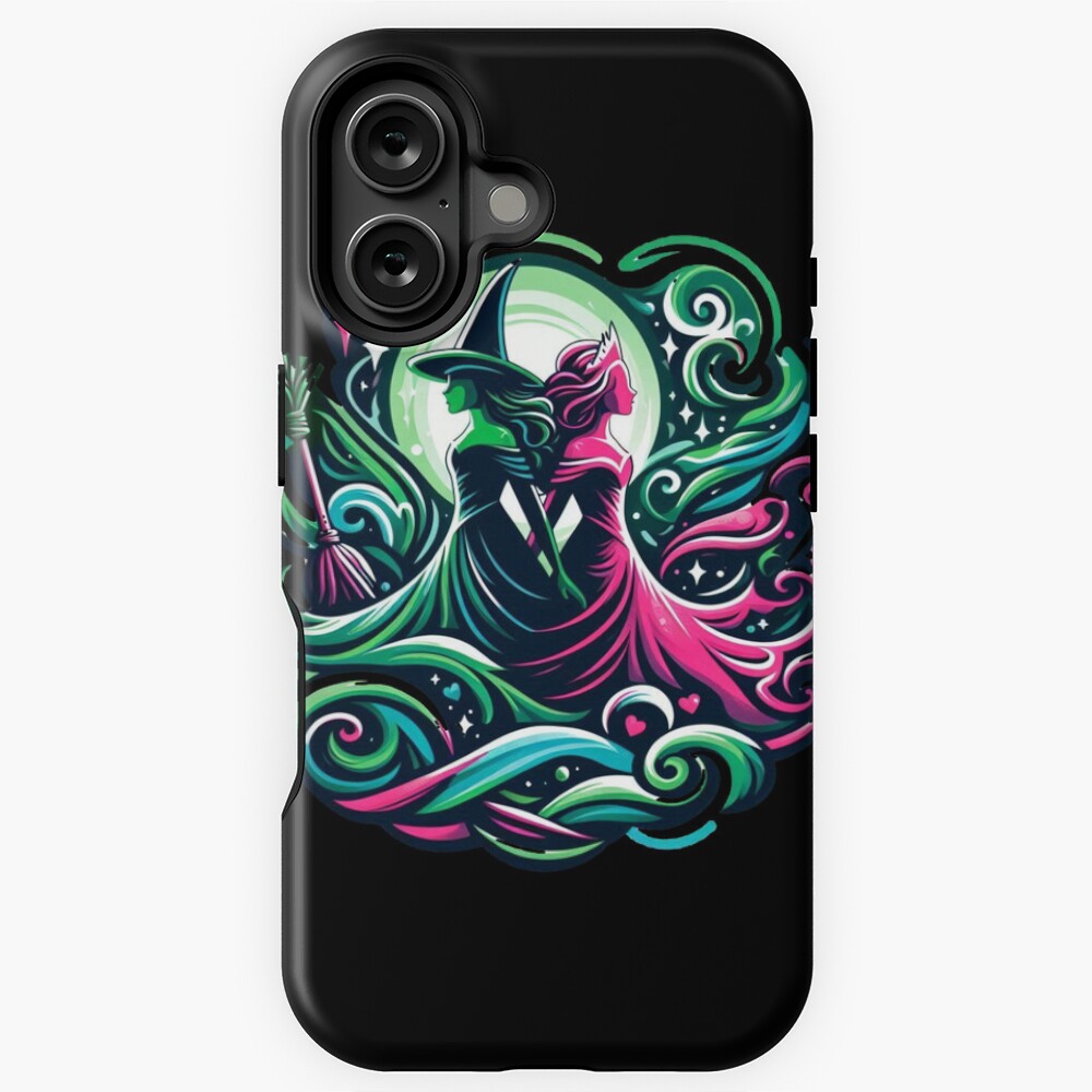 "Elphaba & Glinda Wicked the Musical" Sticker for Sale by NerdiPop ...