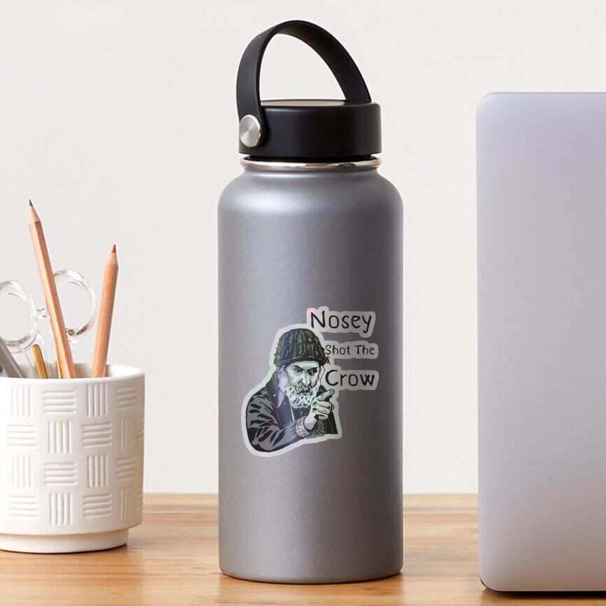 "Brassic Farmer Jim Rant NOSEY SHOT THE CROW Comedy Series " Sticker ...