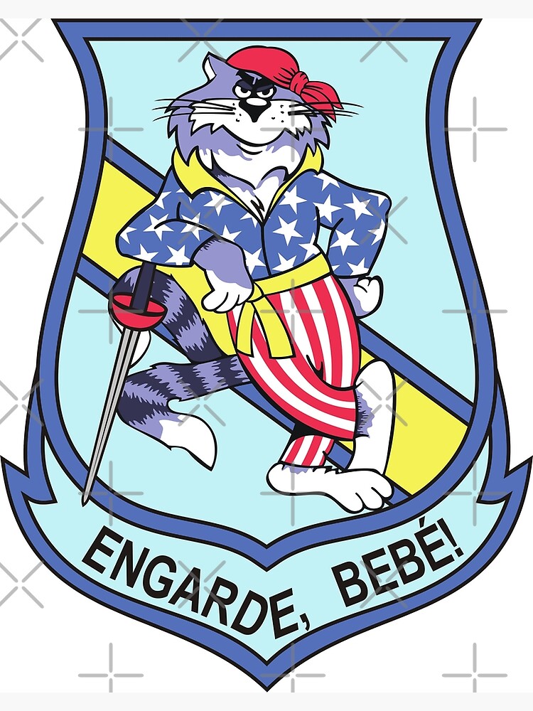 "Tomcat VF-32 Swordsmen" Poster for Sale by MBK13 | Redbubble
