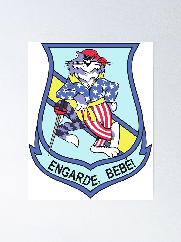 "Tomcat VF-32 Swordsmen" Poster for Sale by MBK13 | Redbubble
