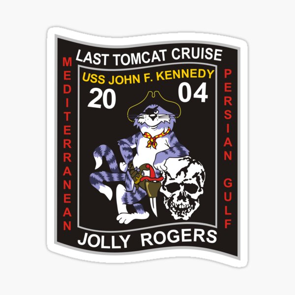 "Tomcat VF-84 Jolly Rogers" Sticker von MBK13 | Redbubble