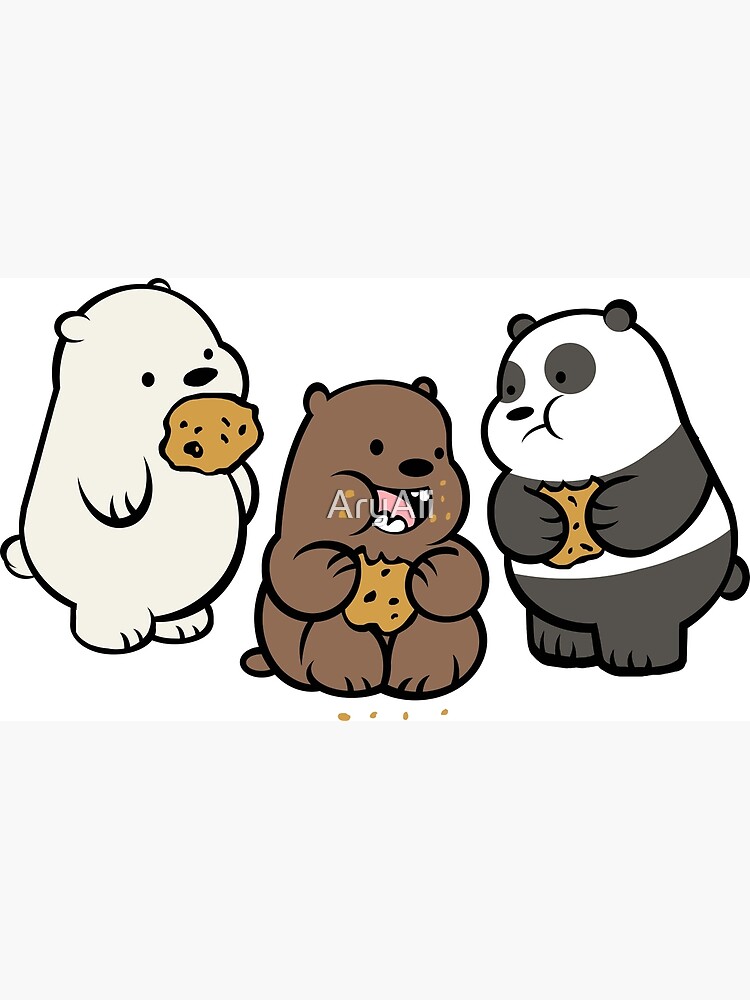 "Funny Cookies bears" Art Print for Sale by AryAli | Redbubble