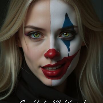 "Dual Personality – Sweet Yet Sinister" Sticker by ArtCreator2023 ...