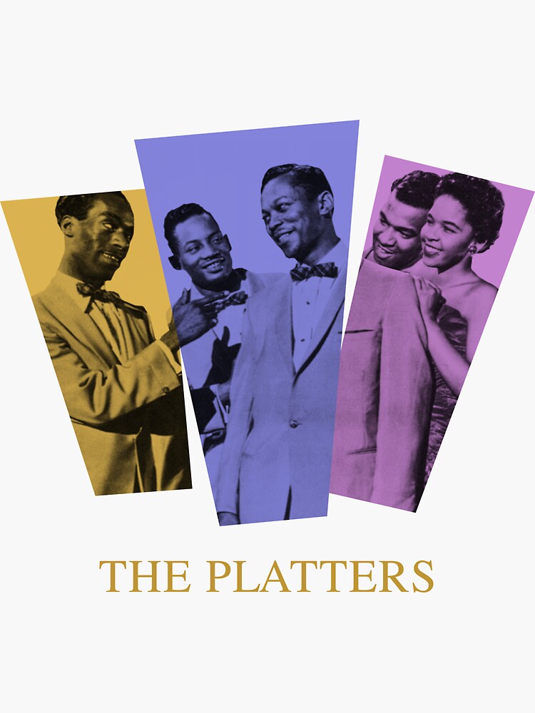 "The Platters" Sticker for Sale by DAVID RICHARDSON | Redbubble
