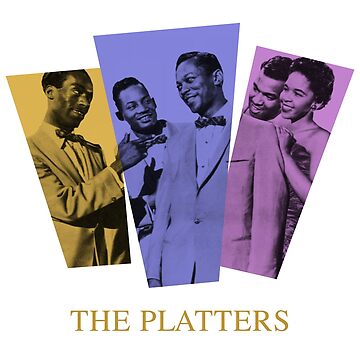 "The Platters" Sticker for Sale by DAVID RICHARDSON | Redbubble