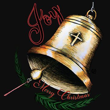 "Christmas Bell: Joy and the proclamation of the birth of Jesus" Sticker for Sale by Rafa-MB ...
